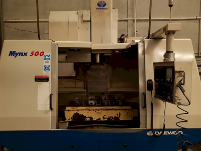 Centre d'usinage vertical DAEWOO MYNX 500